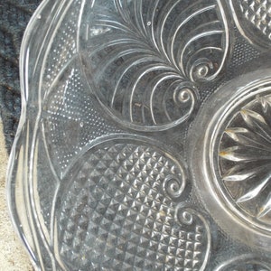 Gorgeous EAPG Pattern Glass 9" Bowl- Palmette Pattern -bryce &walker ...