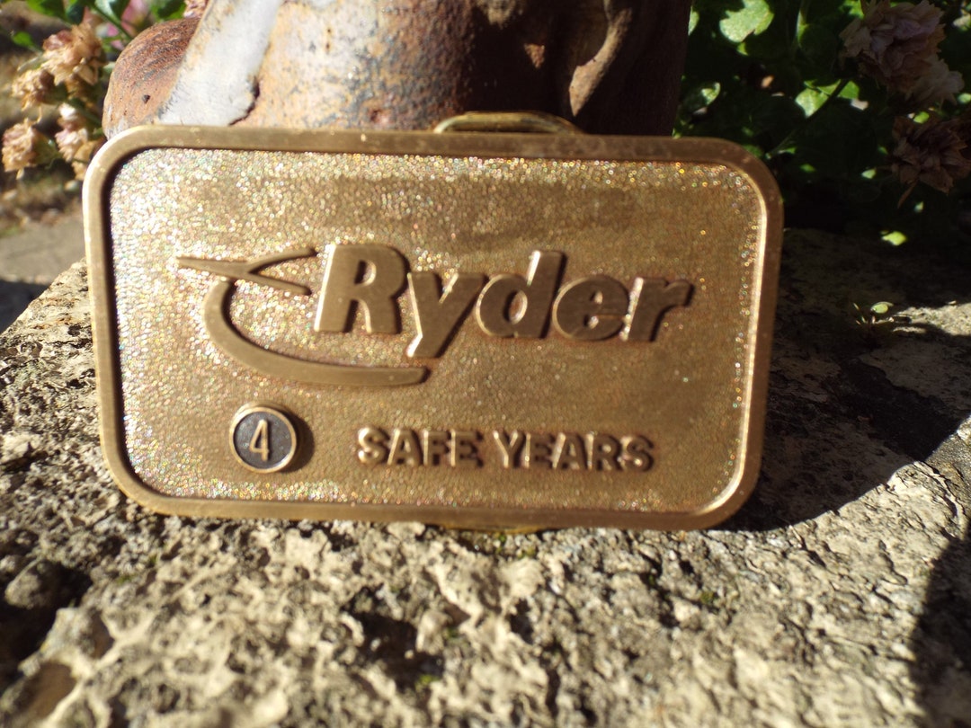 Classic Vintage Ryder Trucking Dedicated 4 Years of Safe - Etsy