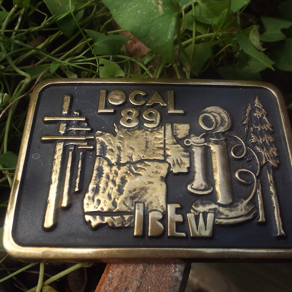 Ibew Belt Buckle - Etsy