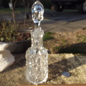 1890 EAPG Model Flint Glass Company model Bulls Eye Cruet - Etsy