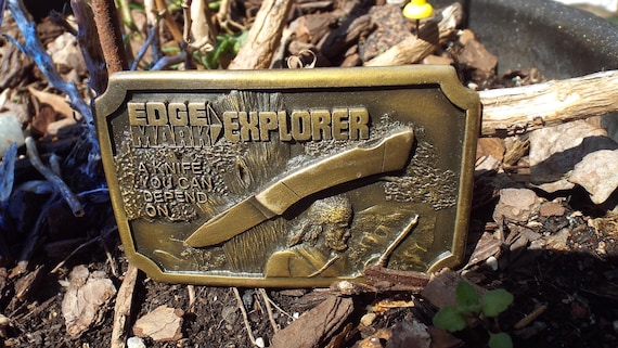 Classic Vintage 1977 Edge Mark Explorer Knife Company… - Gem