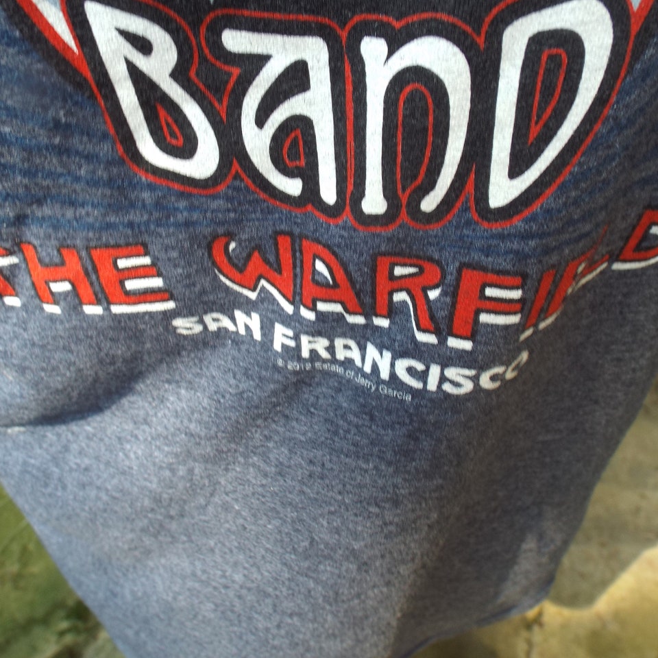Jerry Garcia Band The Warfield San Francisco Shirt sold by Chris Parry ...