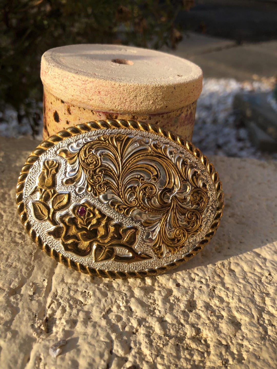 Classic Vintage Crumrine Jewelers and Silversmiths Heavy Silver Plate ...