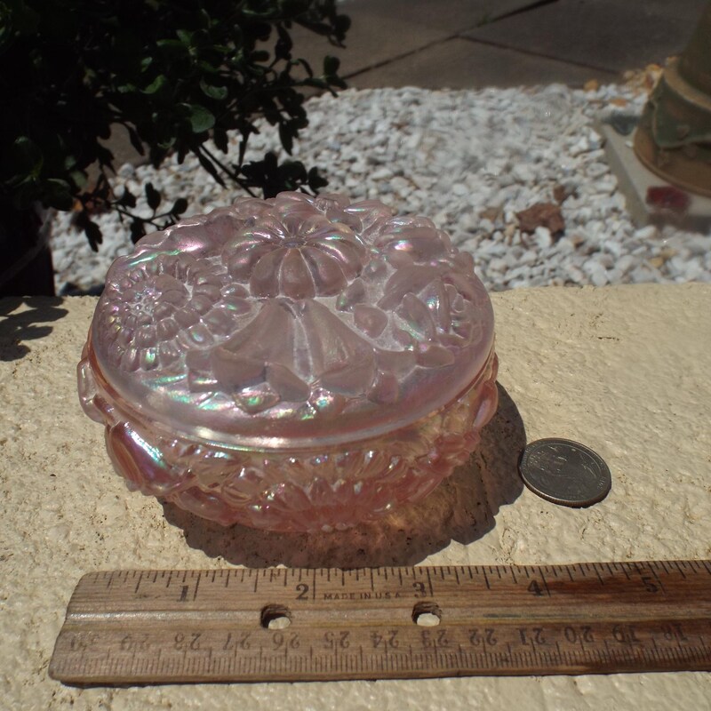 Vintage Powder Jar - Etsy