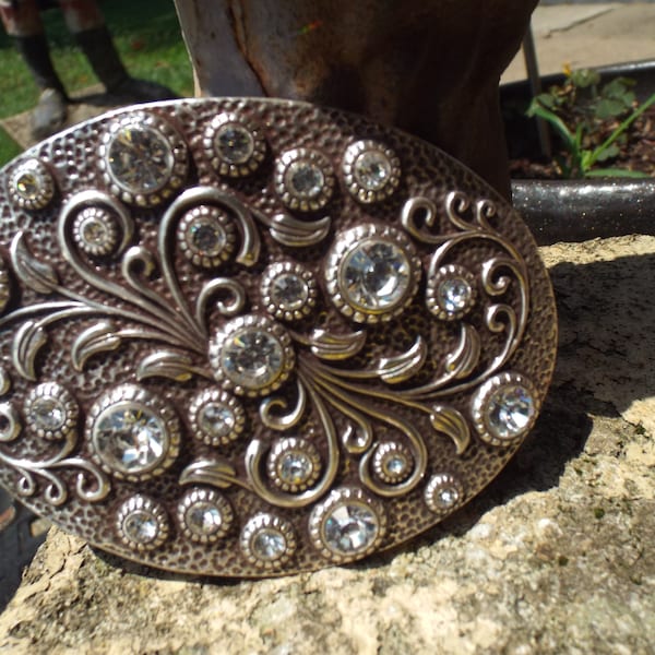 Bling Belt Buckle - Etsy