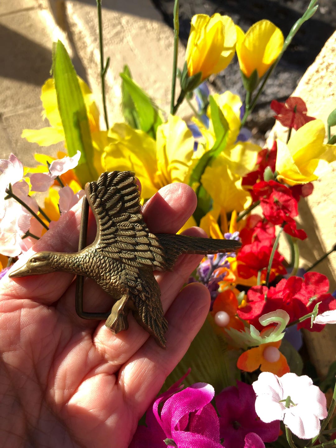 Classic Vintage 1978 Baron Flying Duck Bird in Flight Figural Sold ...