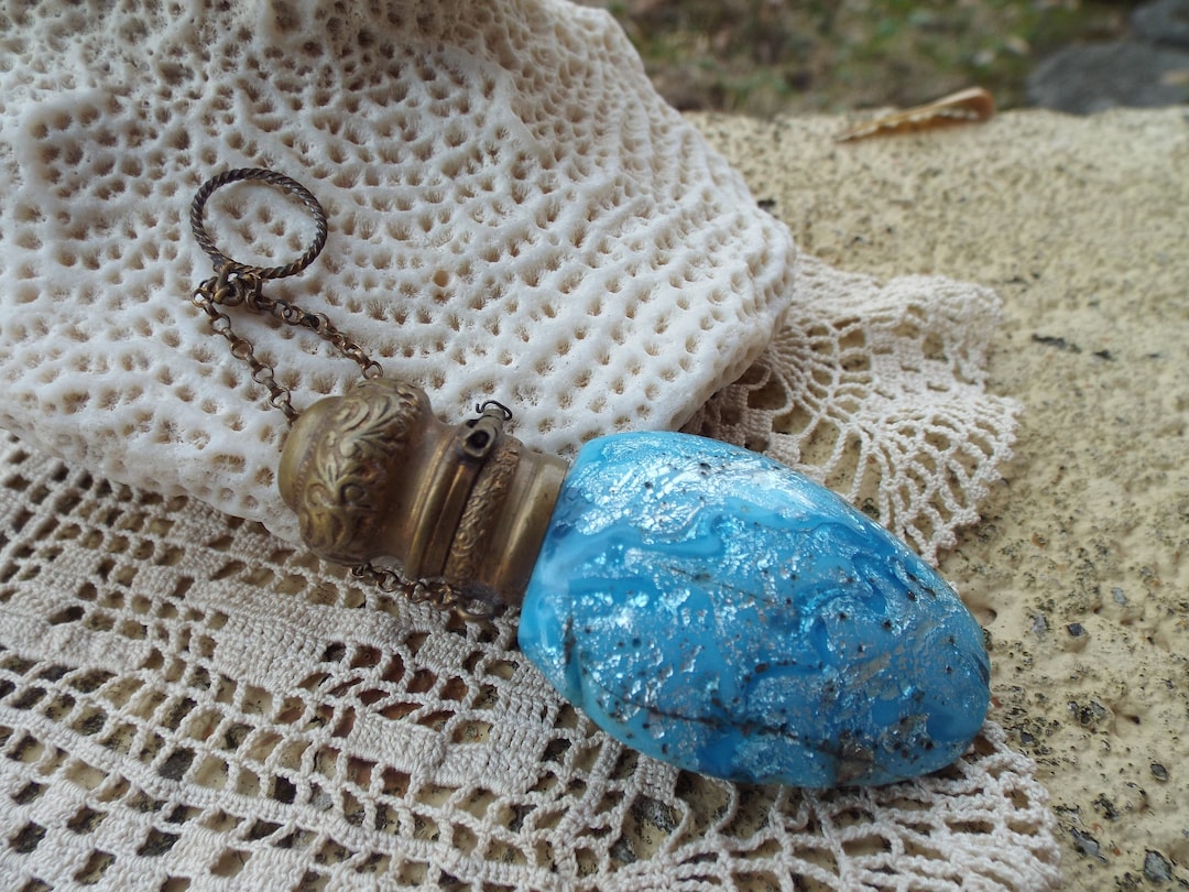 19th C Italian Venetian Glass Murano Perfume Scent Bottle -finger ...