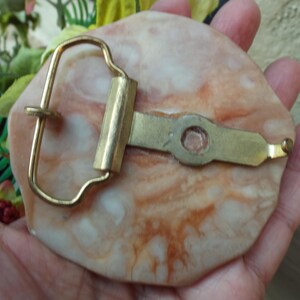 Classic Vintage Incolay Stone Lady Godiva and Centaur Mythology Belt ...