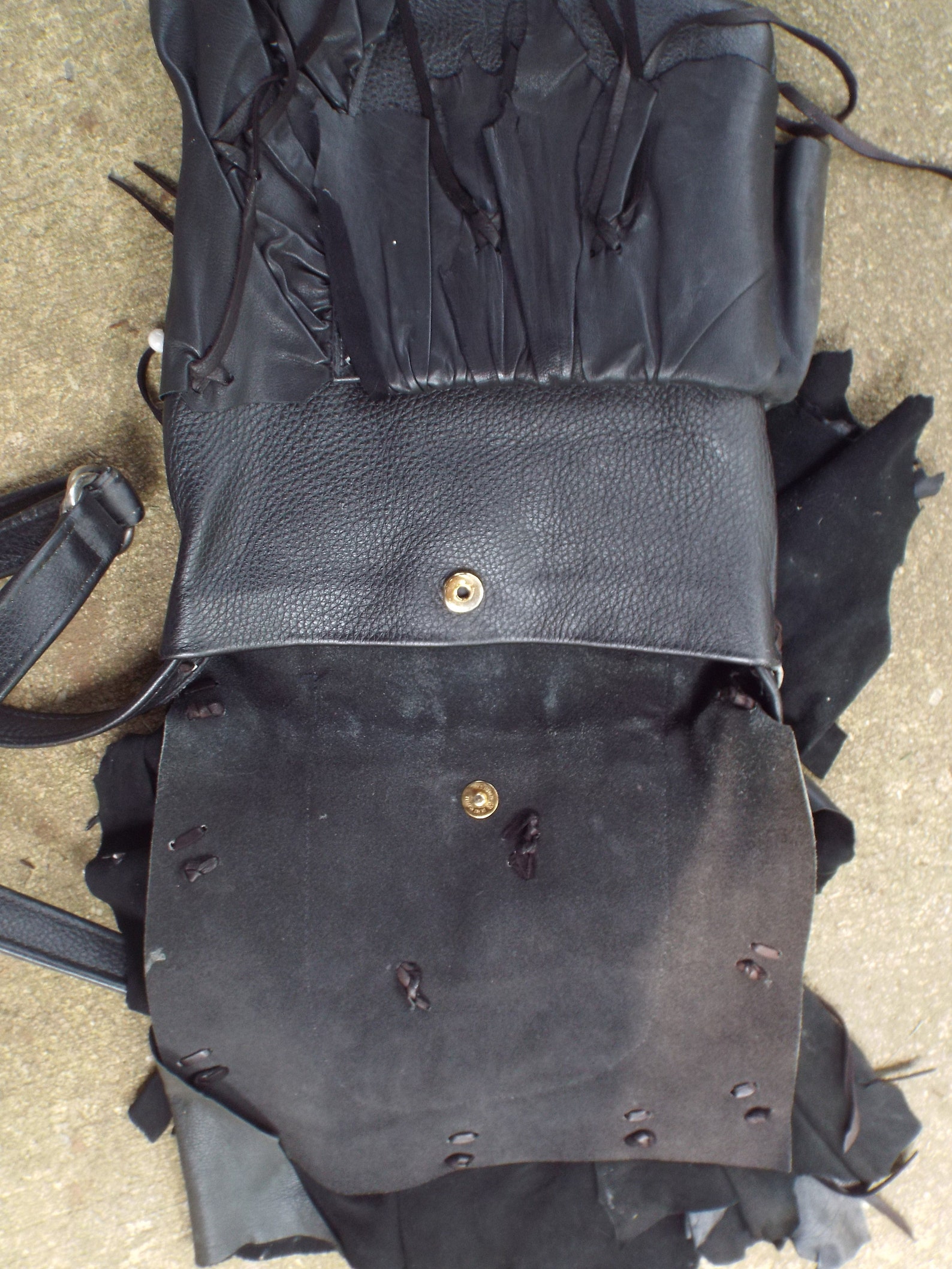 ERDA of Maine Genuine Erda LEATHER Bag Made W Lamb Bovine Snake Silver ...