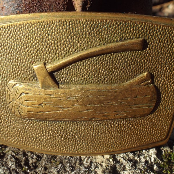 Log and Axe Boy Scout Wood Badge - Etsy