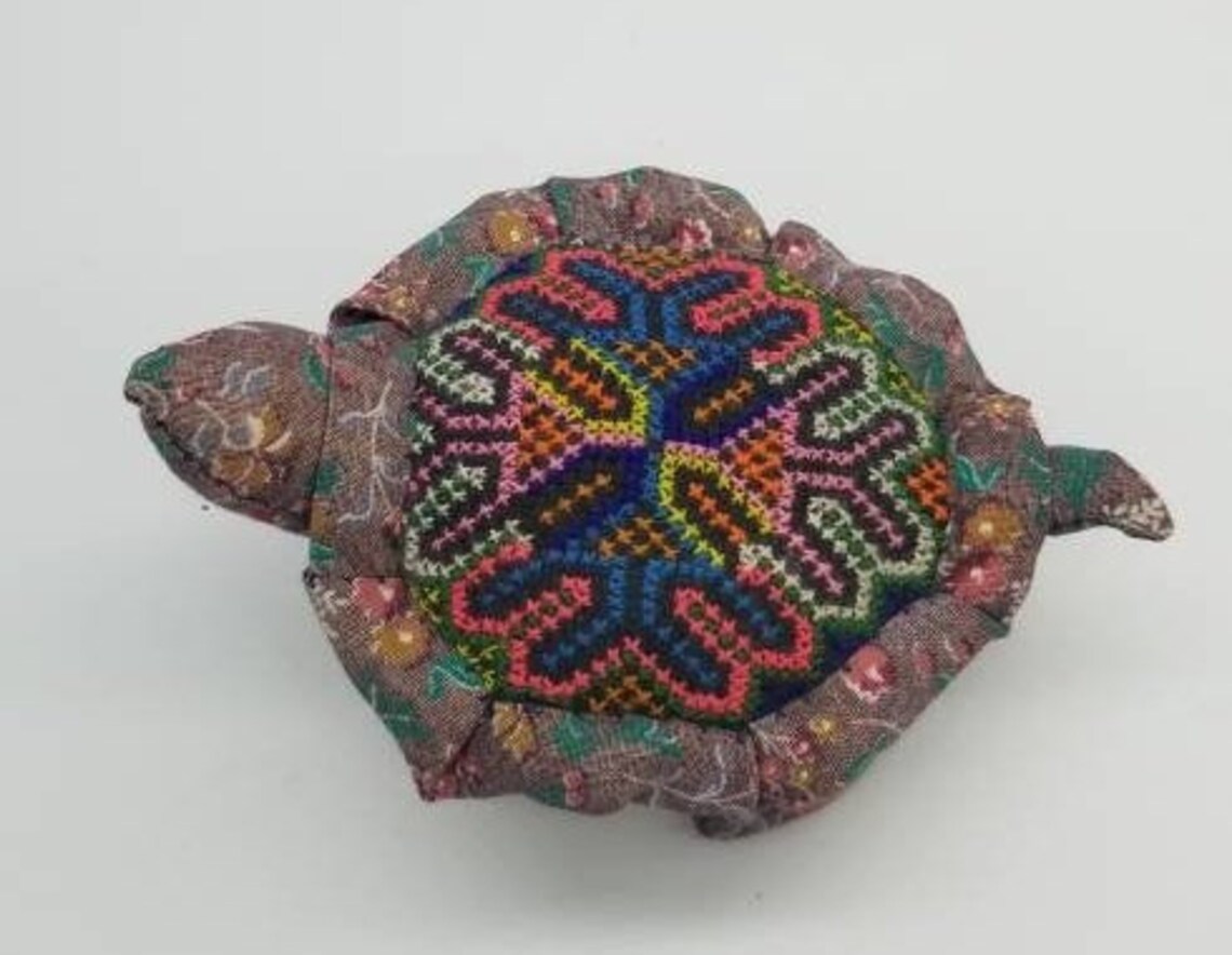 Hmong Turtle Pin Cushion - Etsy