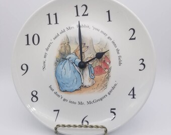 Peter Rabbit Wall Clock - Etsy