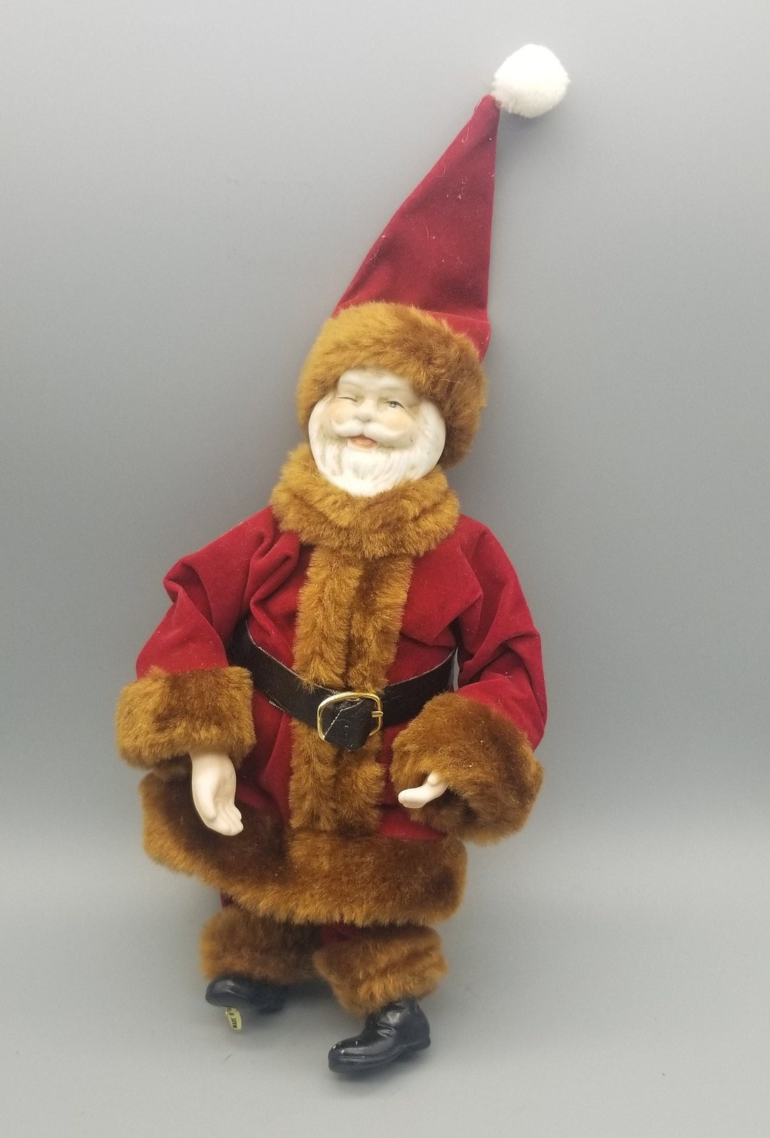 Vintage Winking Eye Santa Claus - Etsy