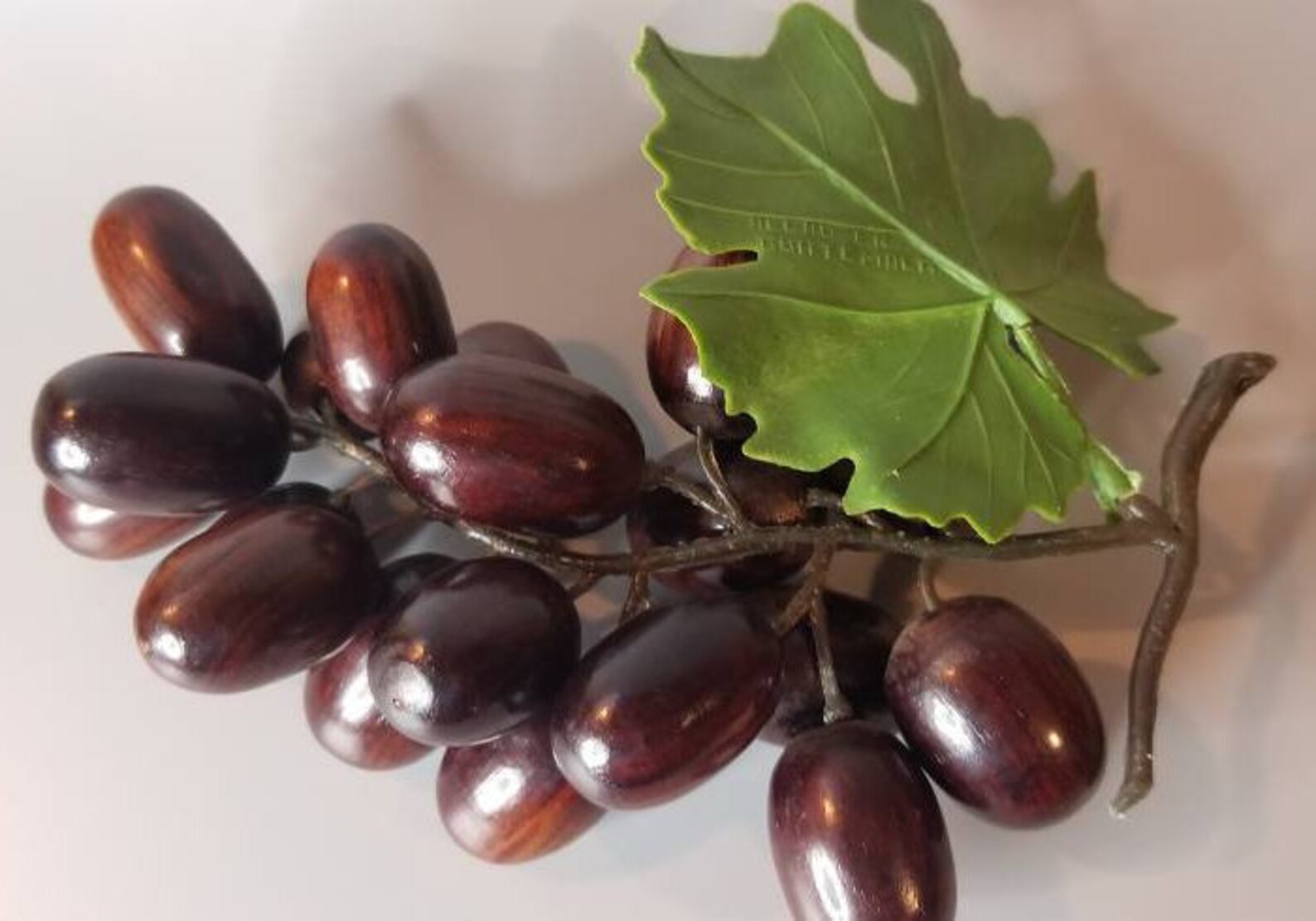 Wood Grapes Cluster Made in Guatemala - Etsy