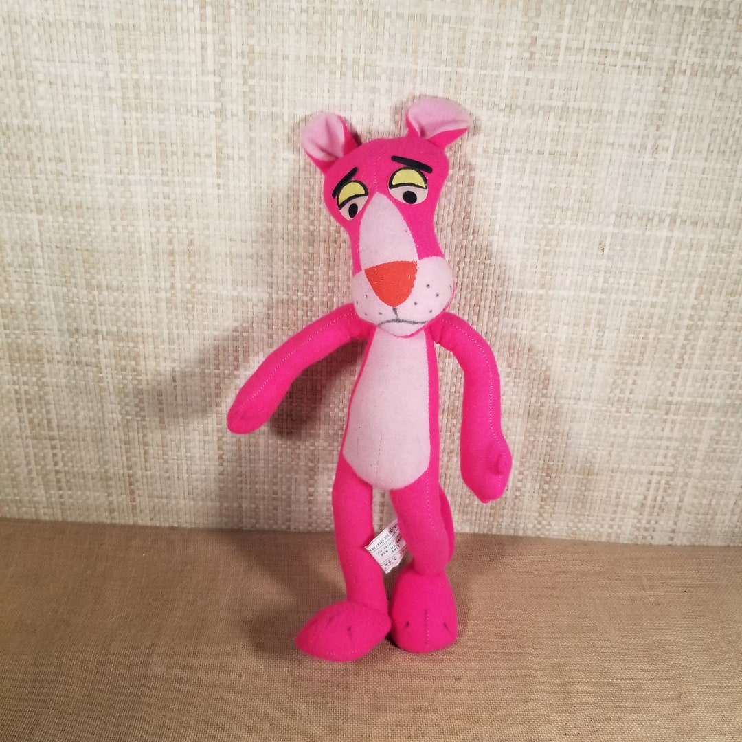 Vintage 1968 Mighty Star LTD Felt Pink Panther - Etsy