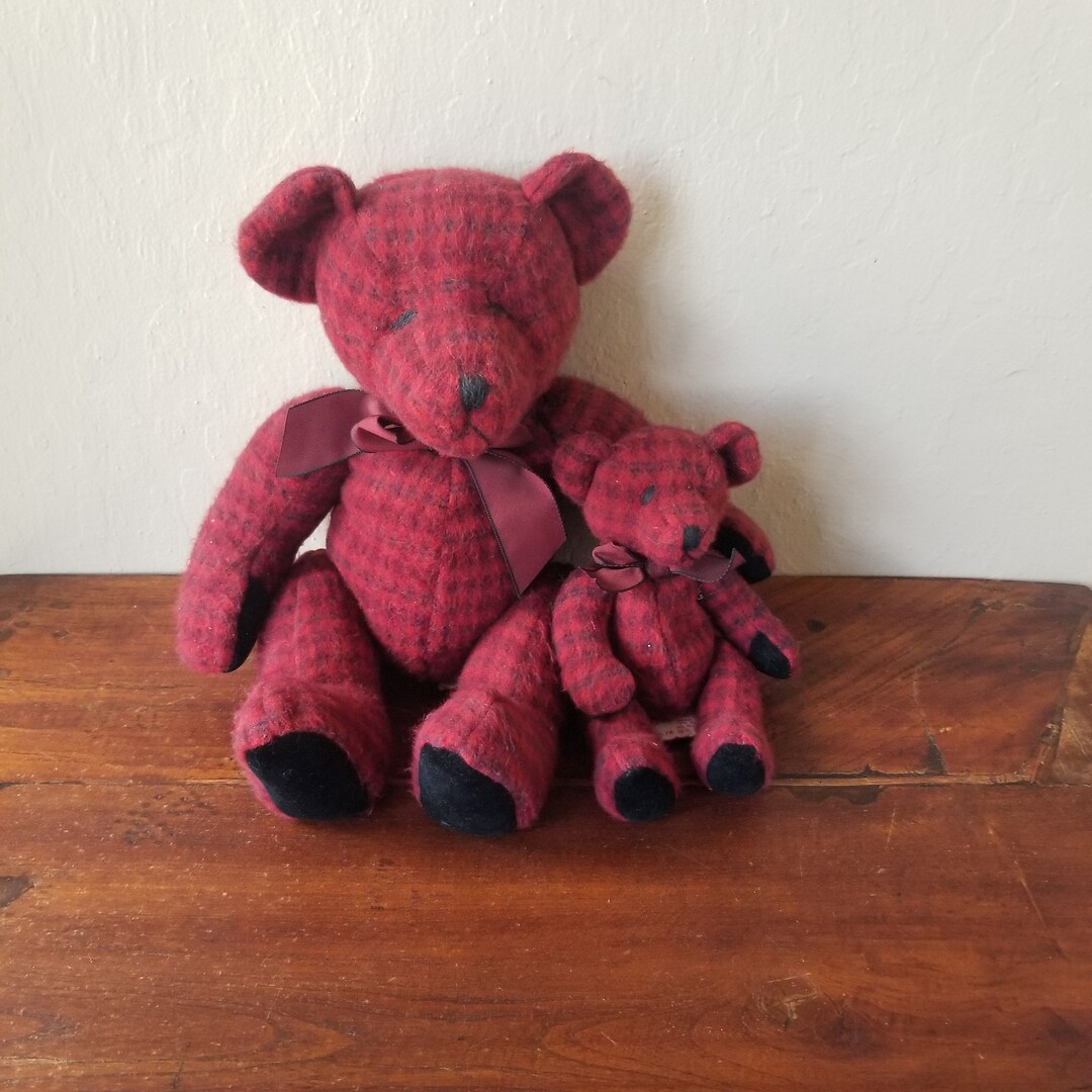 Vintage Russ Berrie & Co Nelly Teddy Bears - Etsy