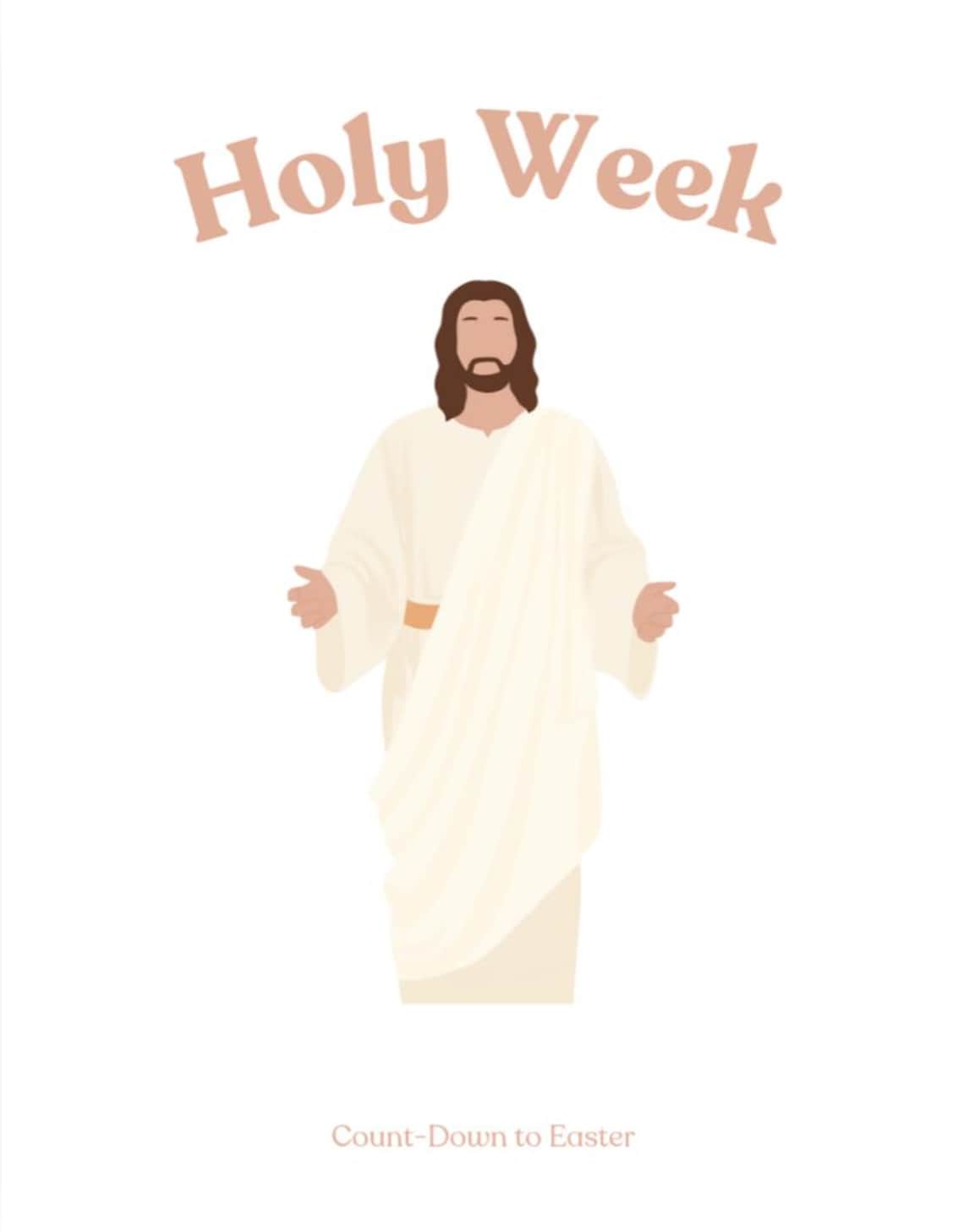 LDS Holy Week-easter Countdown WITH Activities, Scriptures, and Hymns ...