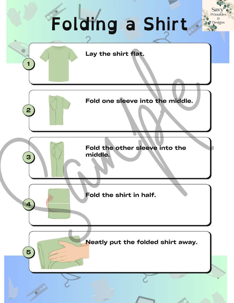 How to Do Laundry; Instructional, Step-by-step With Pictures, Folding ...