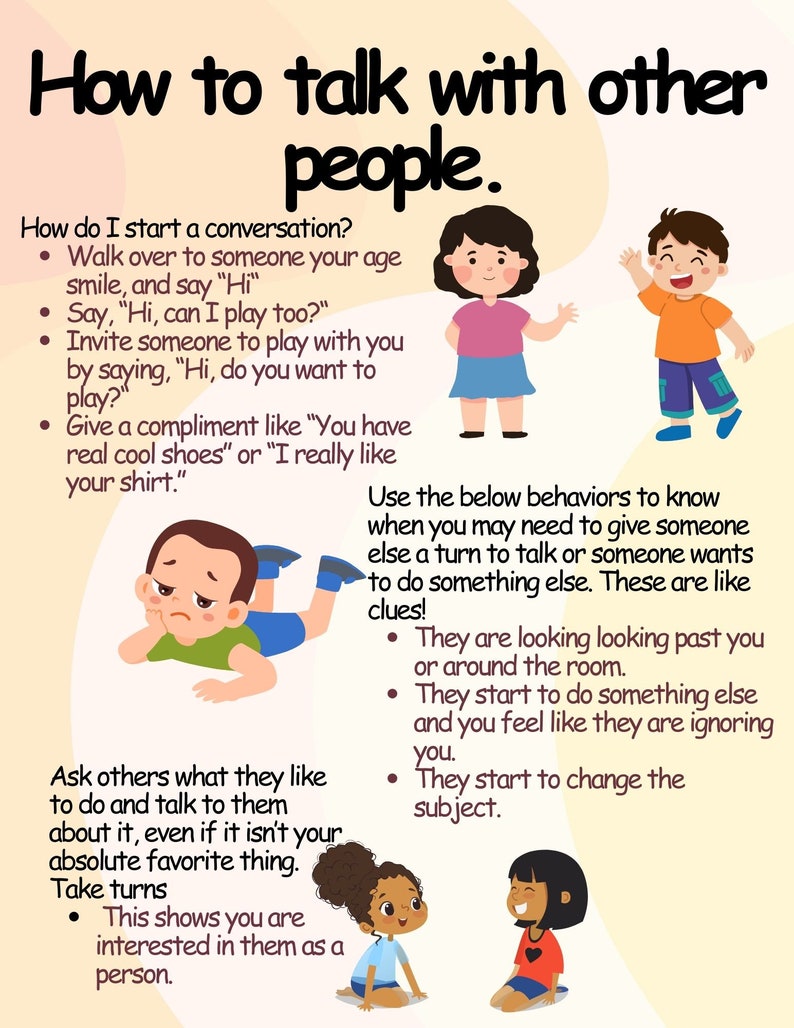 Social Skills Lesson & Practice Worksheet; Homeschooling, Grades K-8 ...