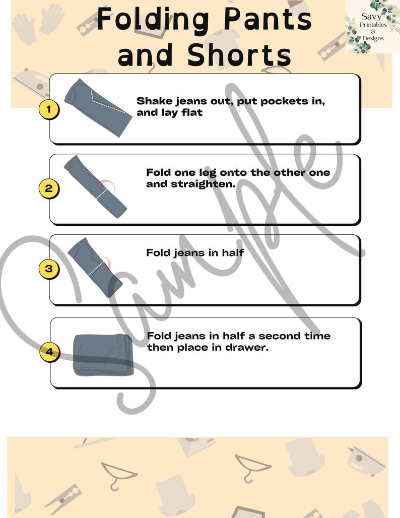 How to Do Laundry; Instructional, Step-by-step With Pictures, Folding ...