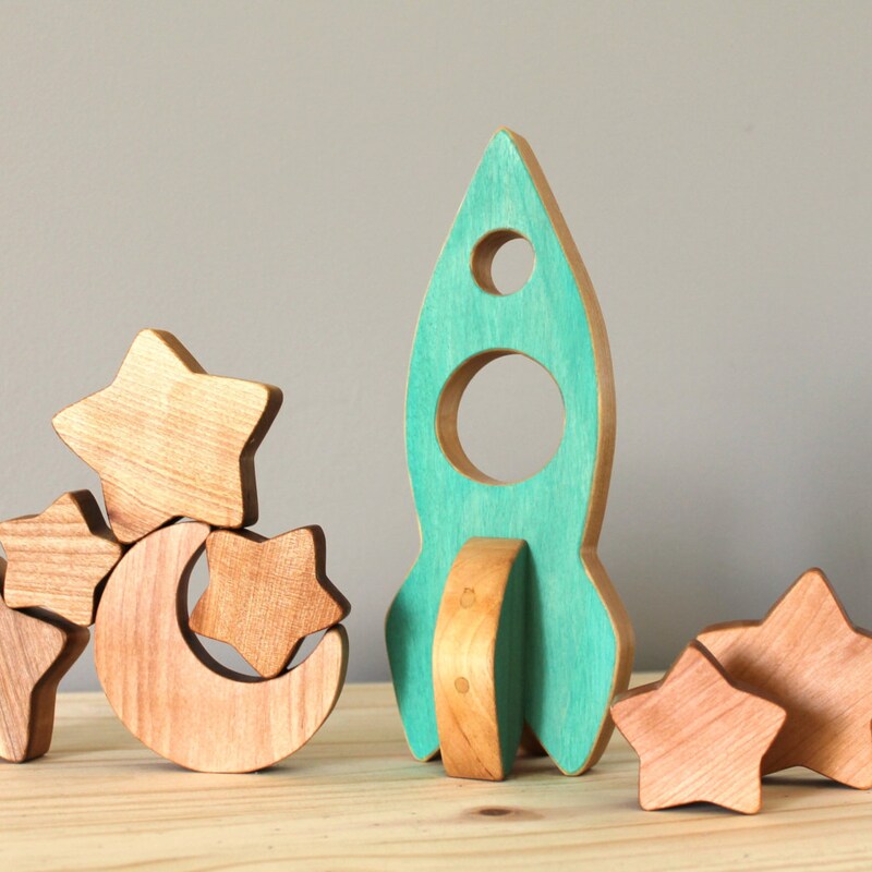 Wooden Rocket - Etsy
