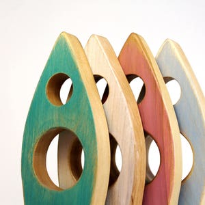 Rocket, Wooden Toy, Space, Stars, Turquoise - Etsy