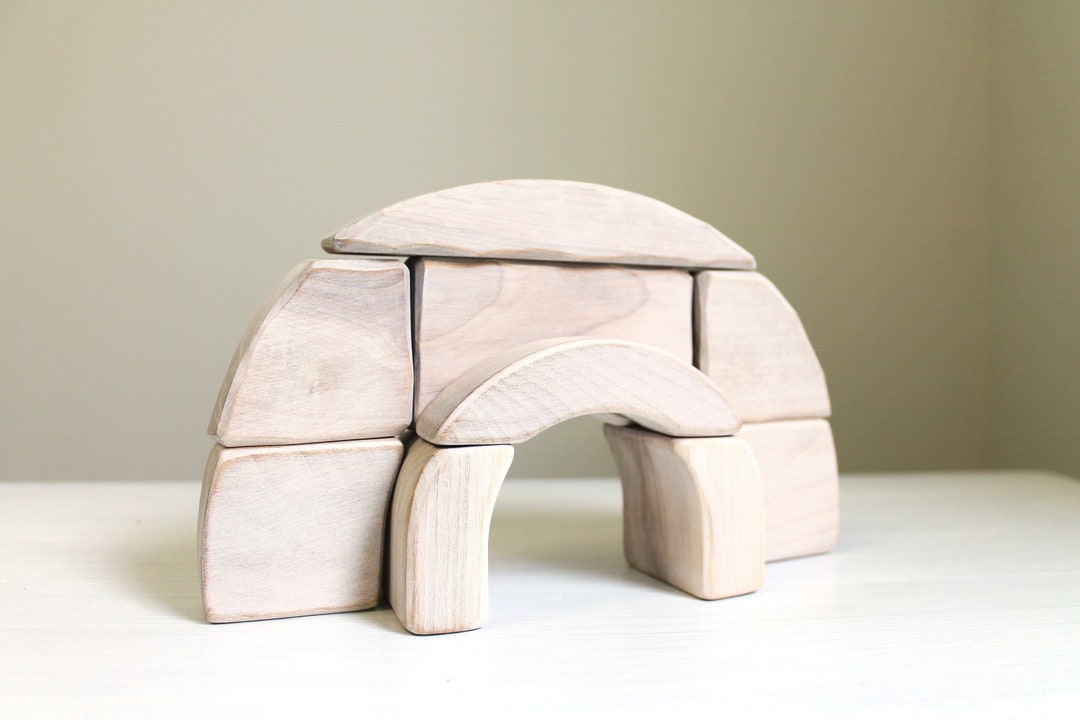 Igloo Toy Wooden Puzzle North Pole Inuit House - Etsy