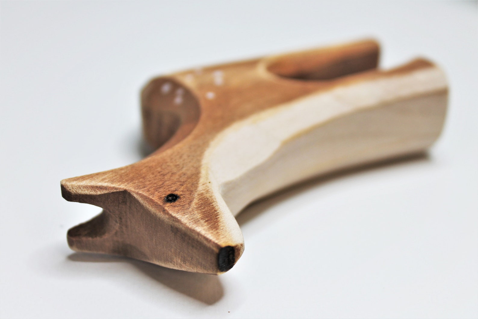 Wooden Doe Fawn Toy Wooden Toy Baby's Room Decoration | Etsy