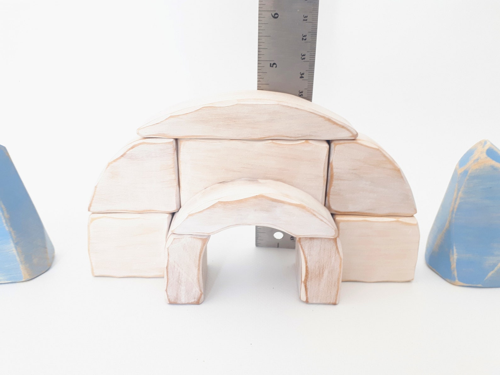 Igloo Toy Wooden Puzzle North Pole Inuit House - Etsy Canada