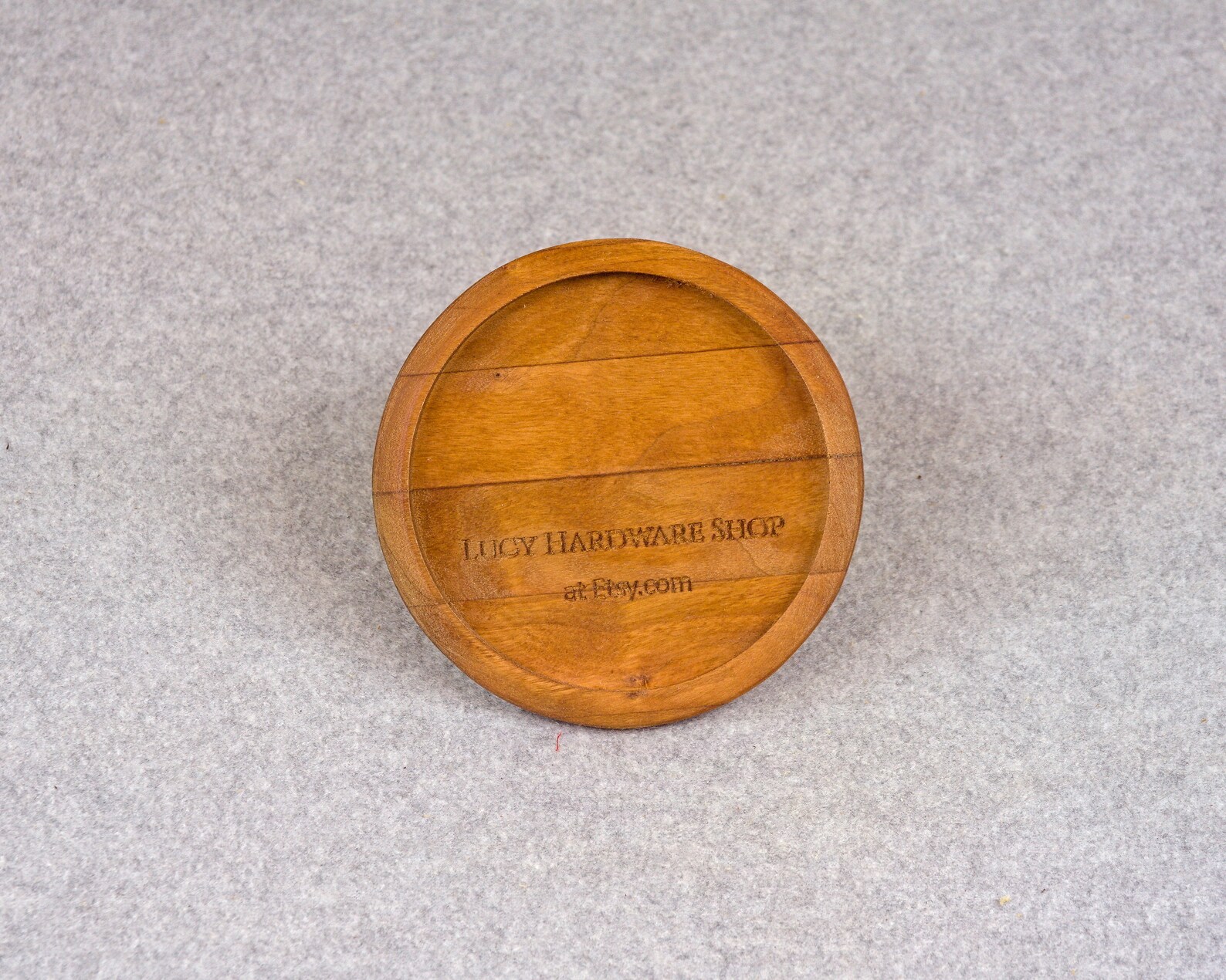 Disc Golf Wooden Mini Disc Marker Disc Cherry Wood and - Etsy