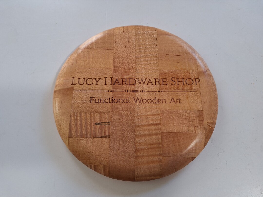 Disc Golf Wooden Trophy Disc - CUSTOM ORDER ONLY - Full Size Disc - Etsy