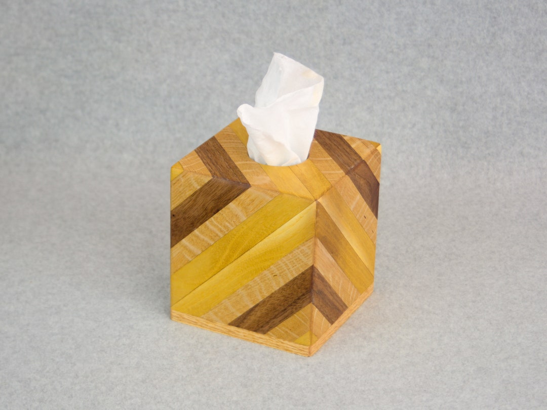 Tissue Box Cover - Unique Wooden Handcrafted Tissue Box Cover ...