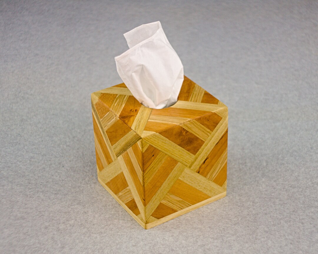 Tissue Box Cover - Unique Wooden Handcrafted Tissue Box Cover ...