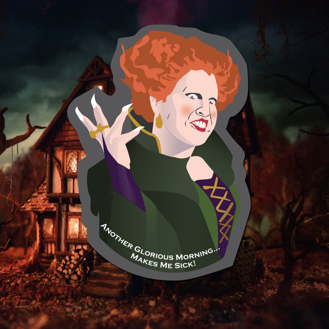 Another Glorious Morning, Hocus Pocus Decal Sticker Halloween Small ...