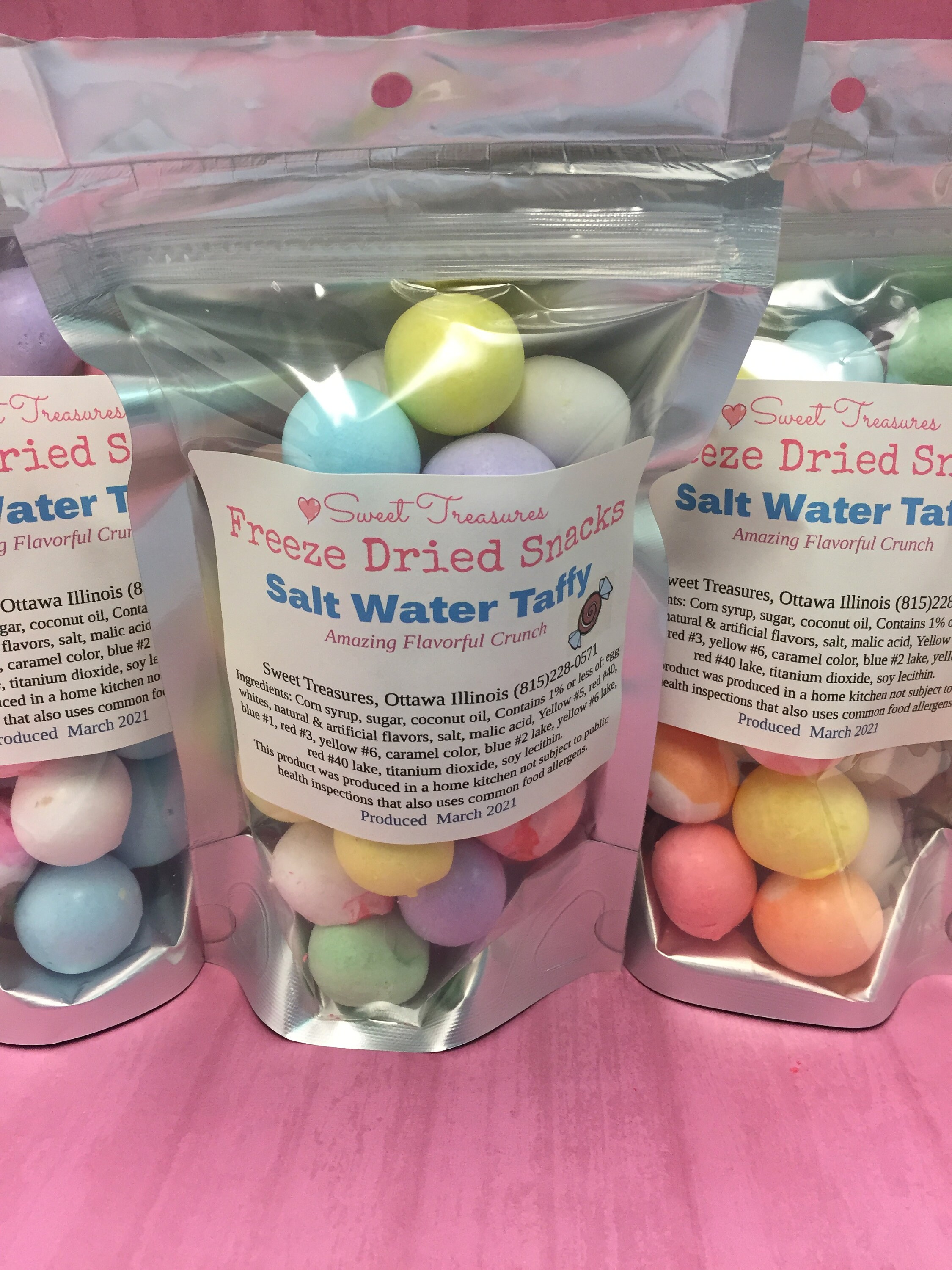 Freeze Dried Salt Water Taffy Assorted Flavors — Master it Now 101