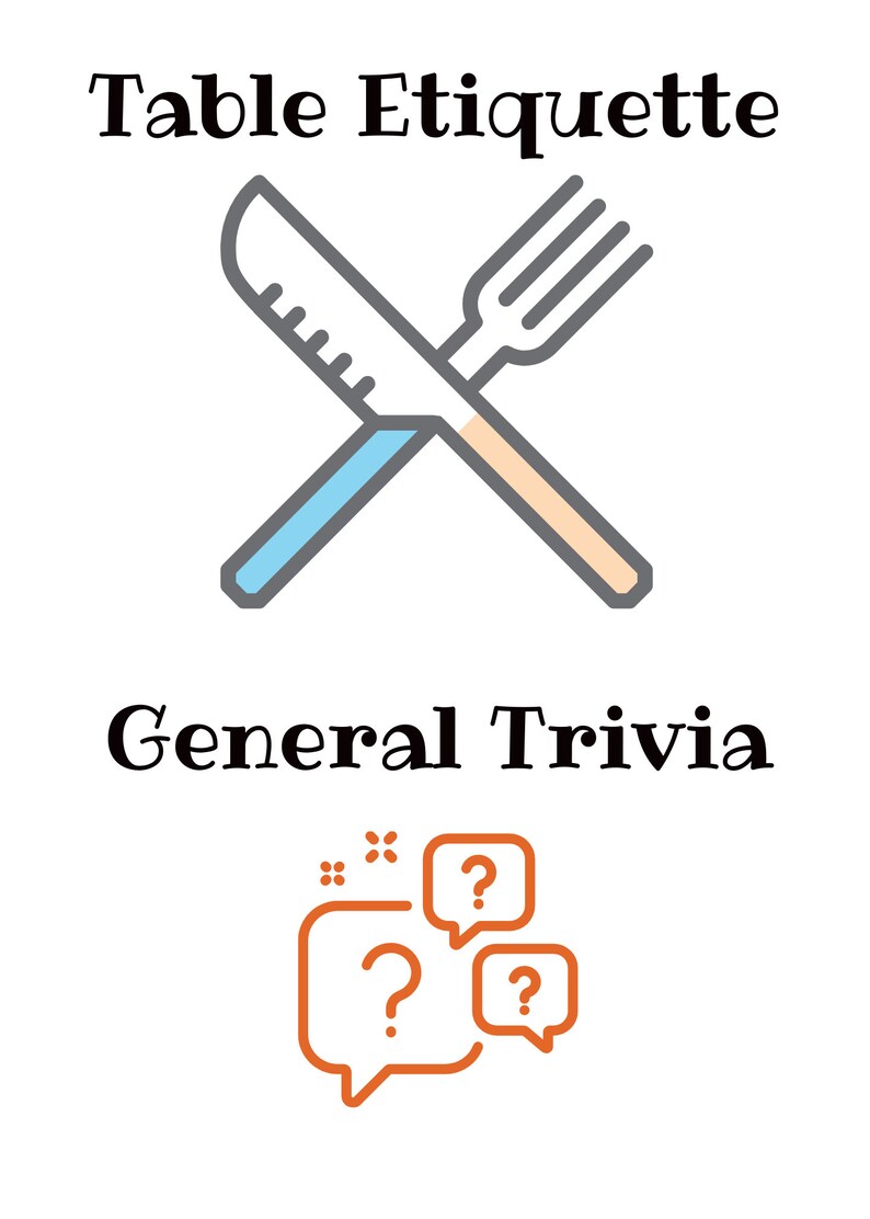 Restaurant Trivia Digital Download - Etsy