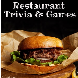 Restaurant Trivia Digital Download - Etsy