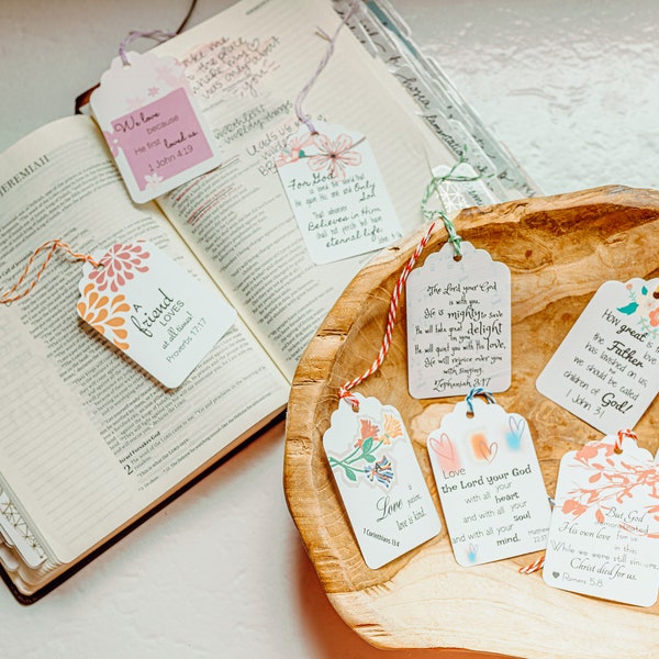 Scripture Tags - Etsy