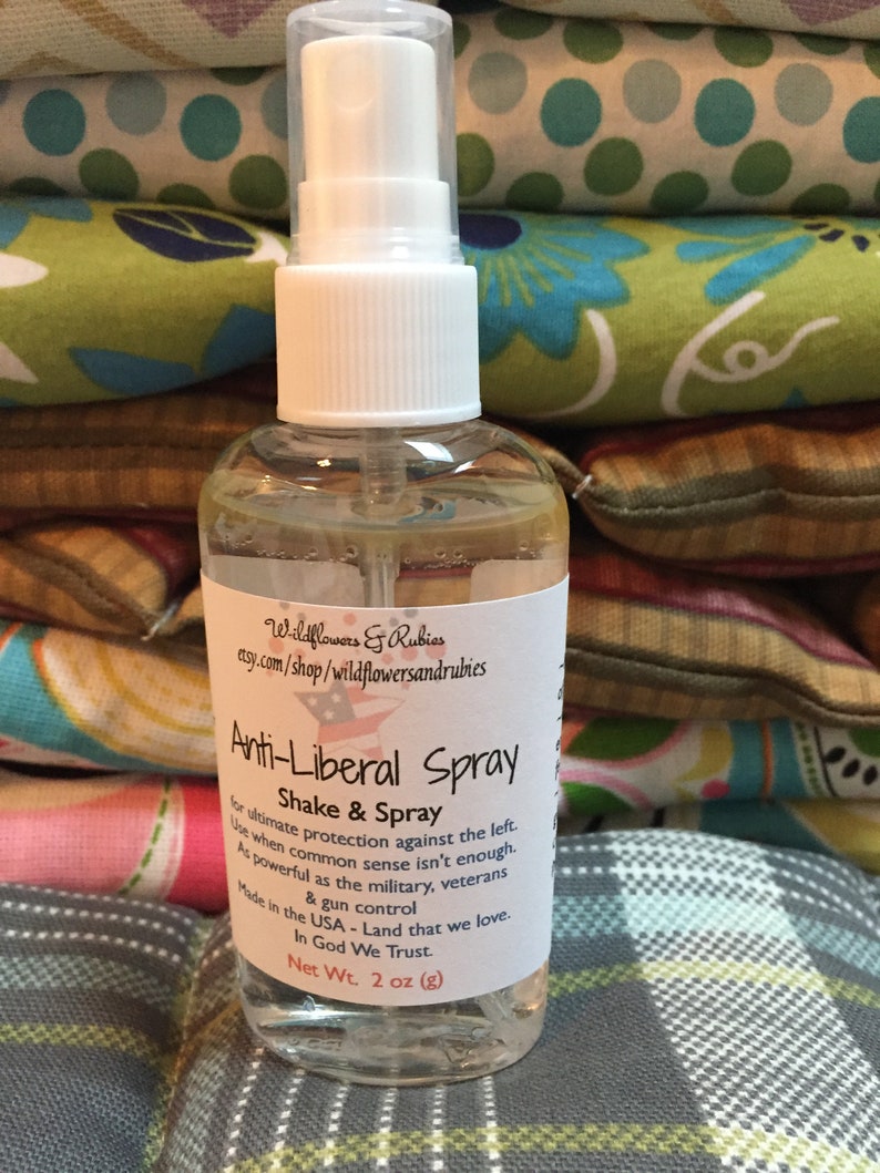 Anti Liberal Spray - Etsy