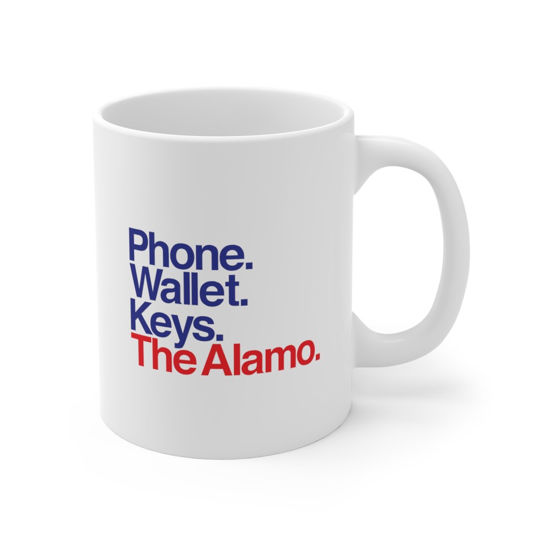 The Alamo San Antonio Texas Mug (lone Star Edition) - Etsy