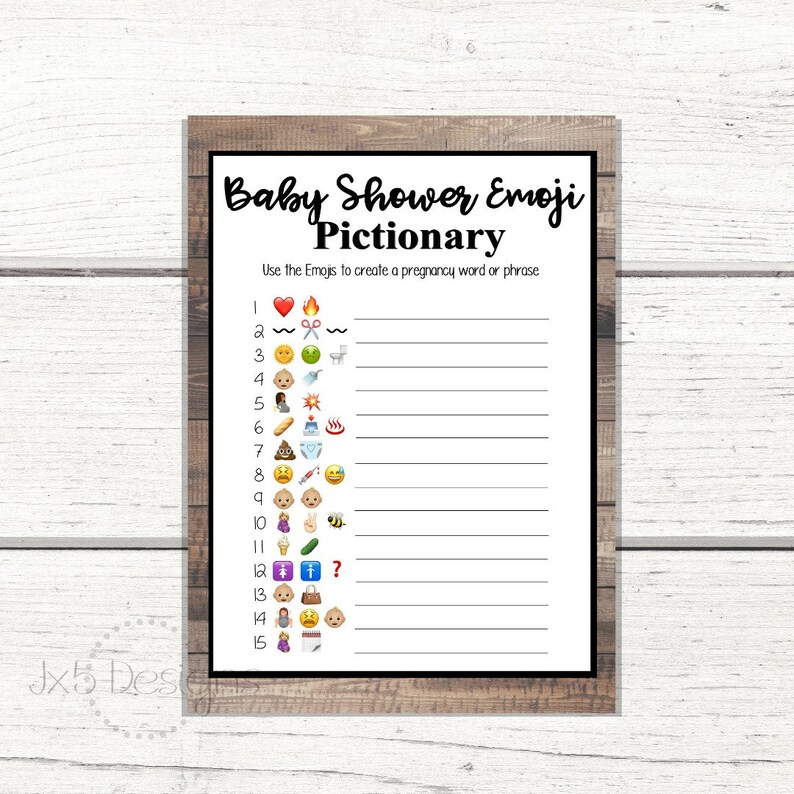 Baby Shower Games Mustache Baby Shower Name That Stache - Etsy