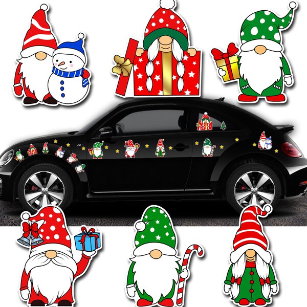 Gnome Car Stickers - Etsy