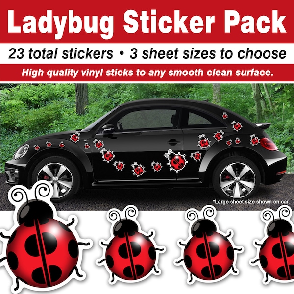 Ladybug Decal - Etsy