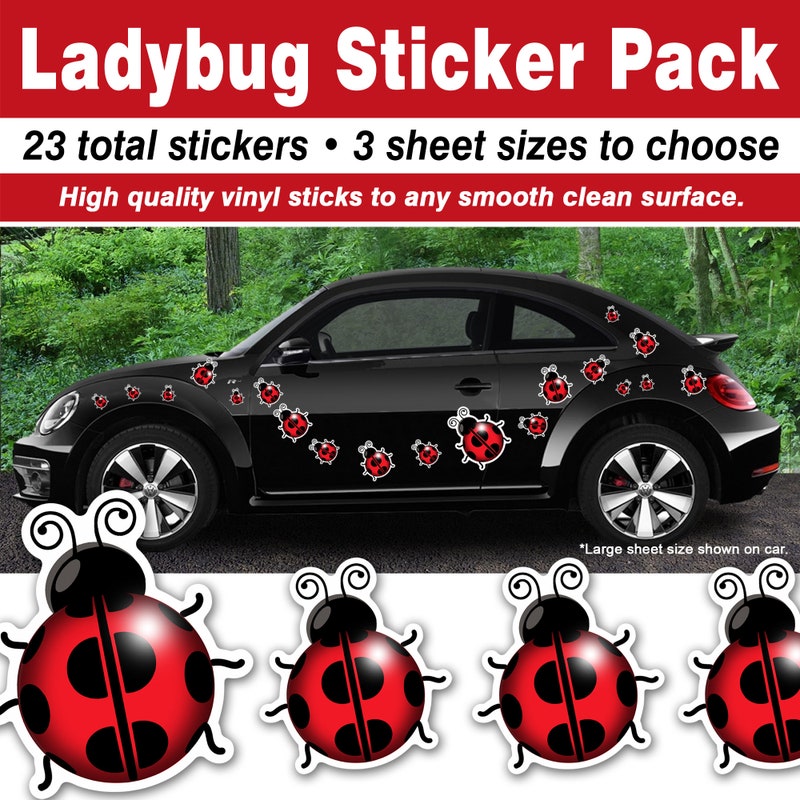 Ladybug Decal - Etsy