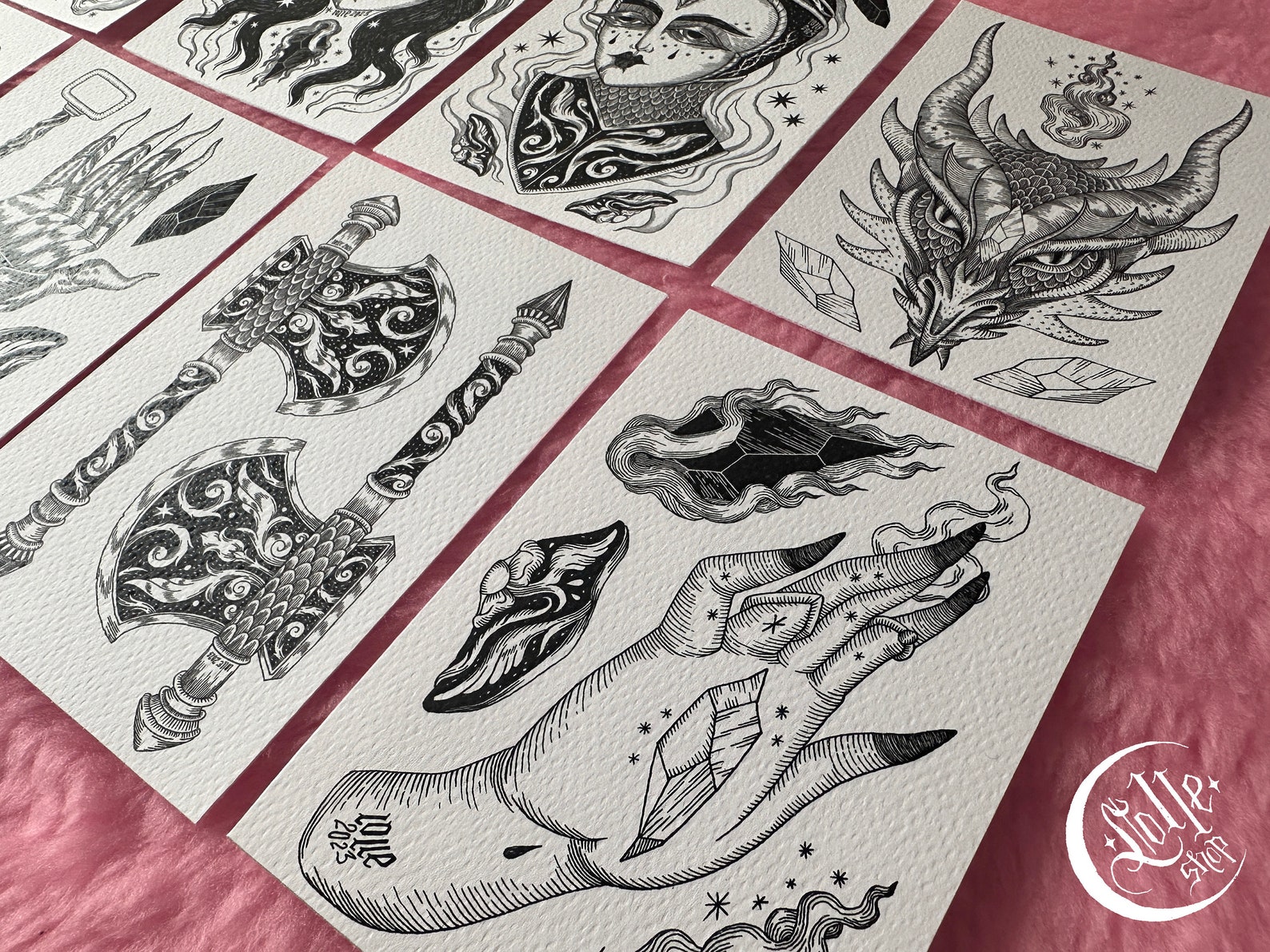 Incantatio (mini Prints Set) - Etsy