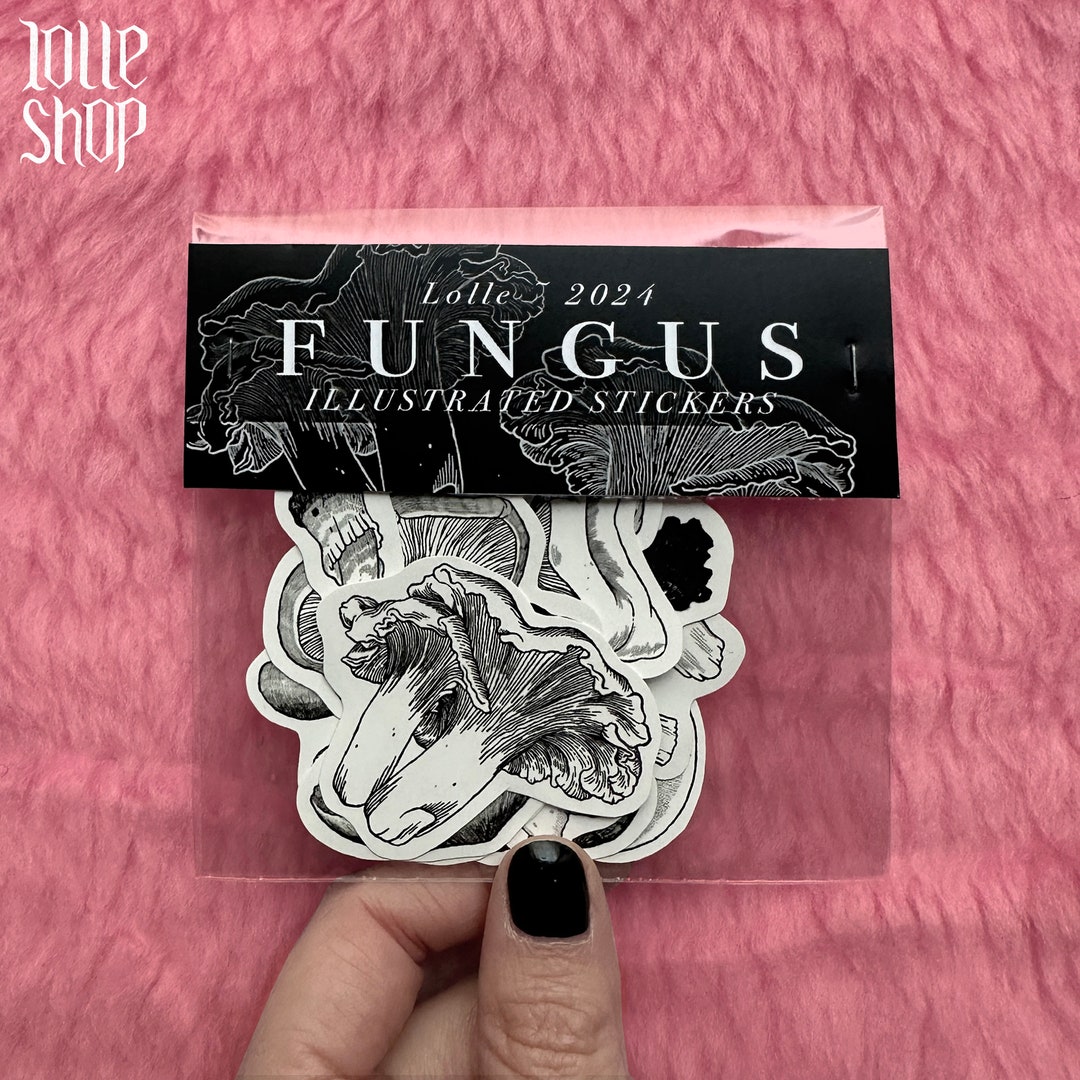 F U N G U S (stickers Set) - Etsy