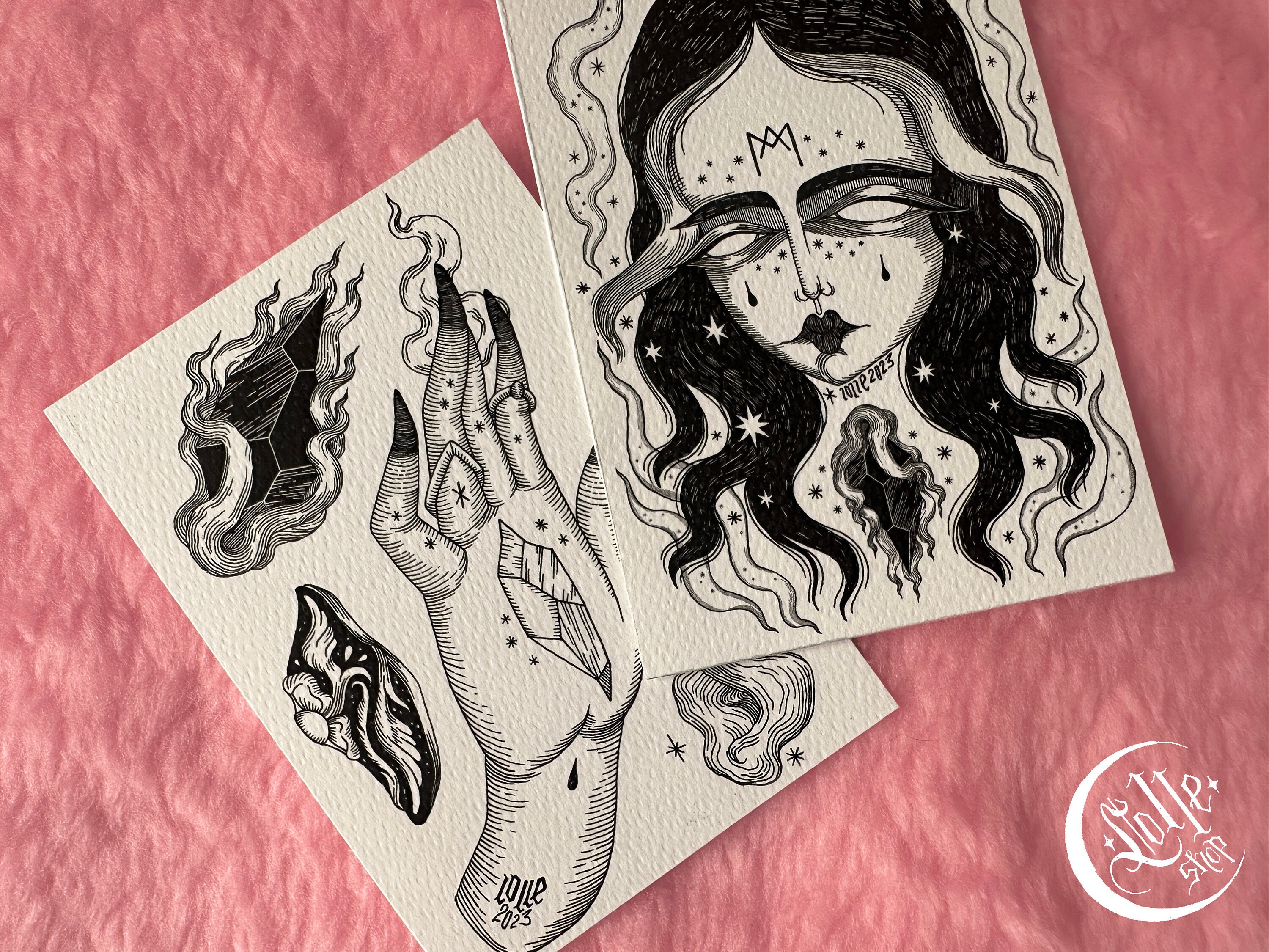 Incantatio (mini Prints Set) - Etsy