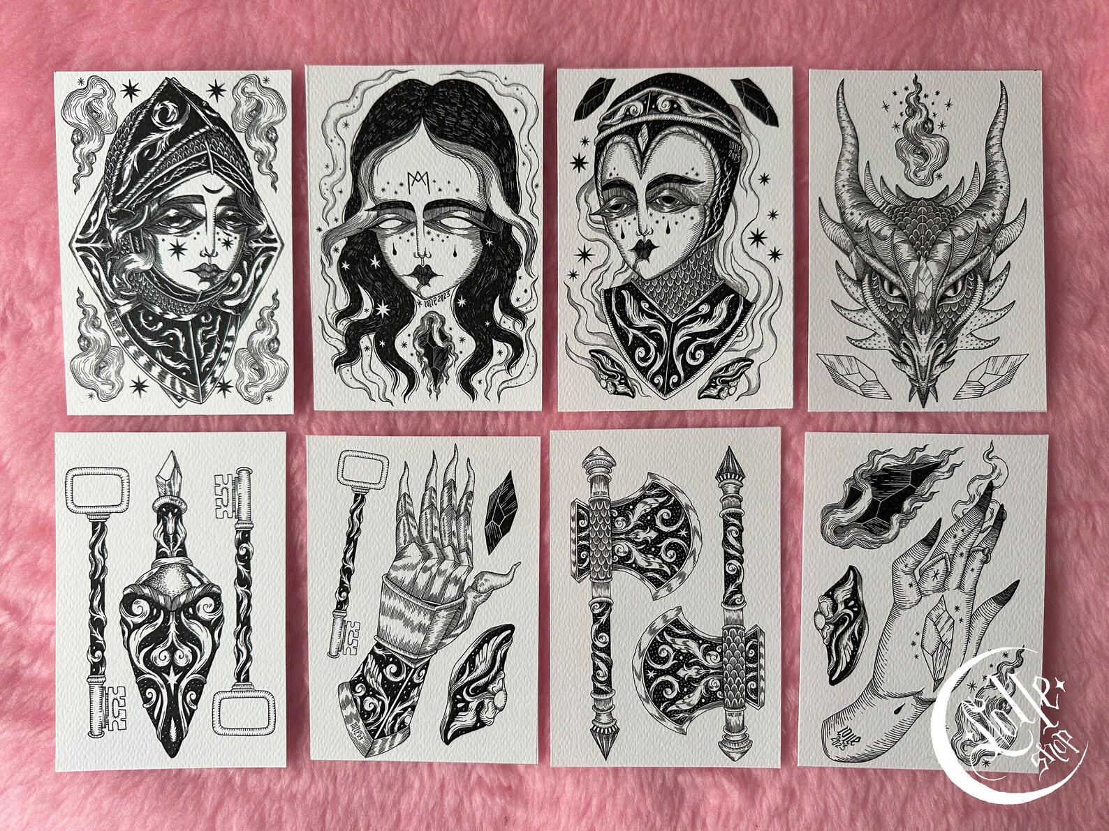 Incantatio (mini Prints Set) - Etsy