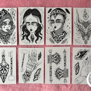 Incantatio (mini Prints Set) - Etsy