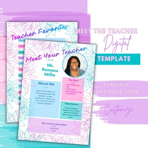 Meet the Teacher, Teacher Newsletter, Event Newsletter, Parent ...